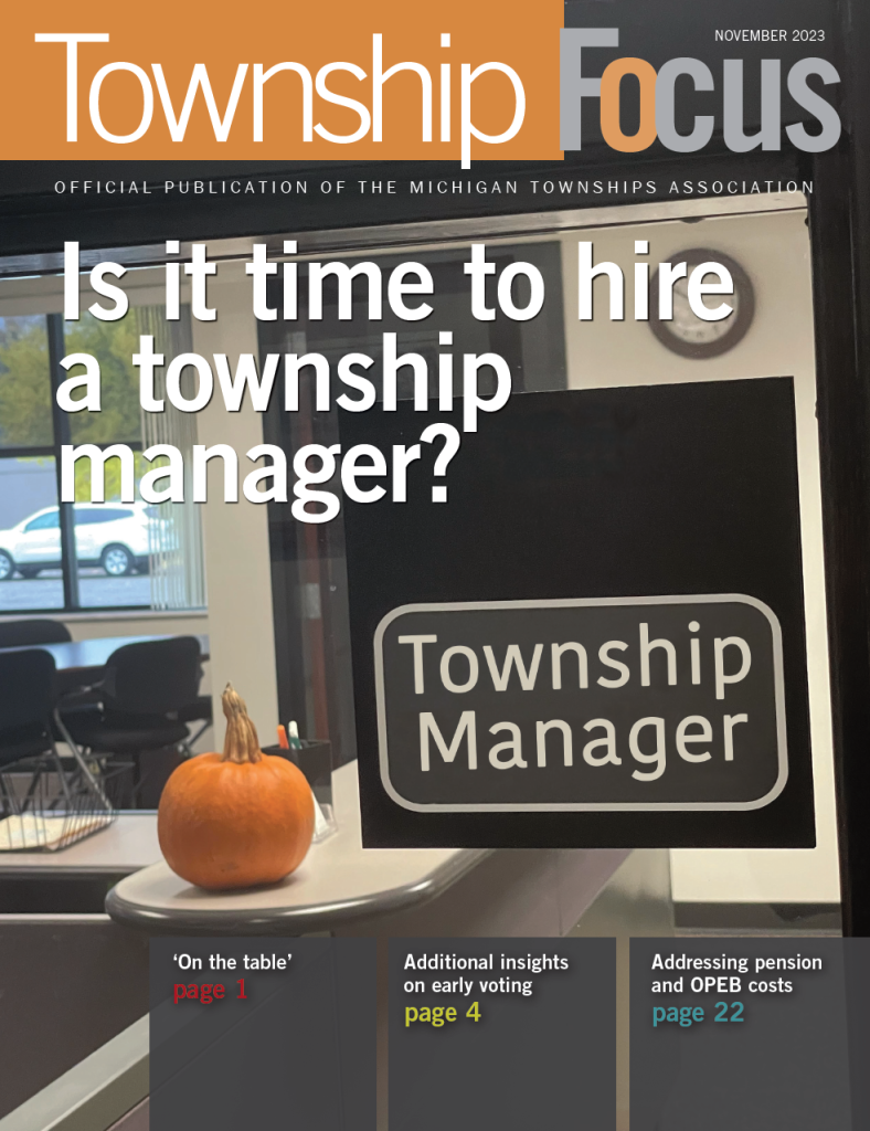 2023 Township Focus Archive – Michigan Townships Association